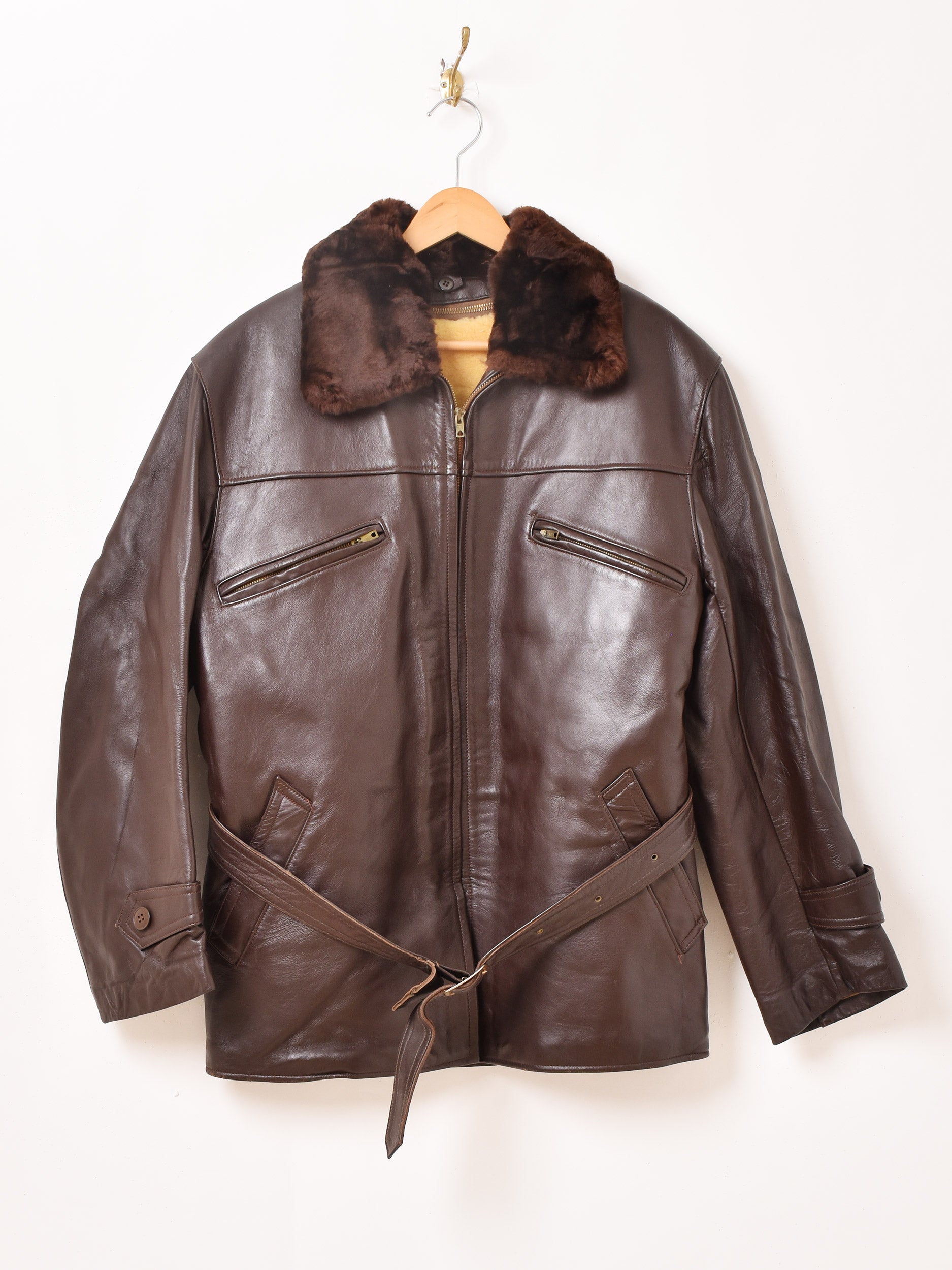 50's〜60's Boa Leather Coat – 古着屋Top of the Hillのネット通販サイト