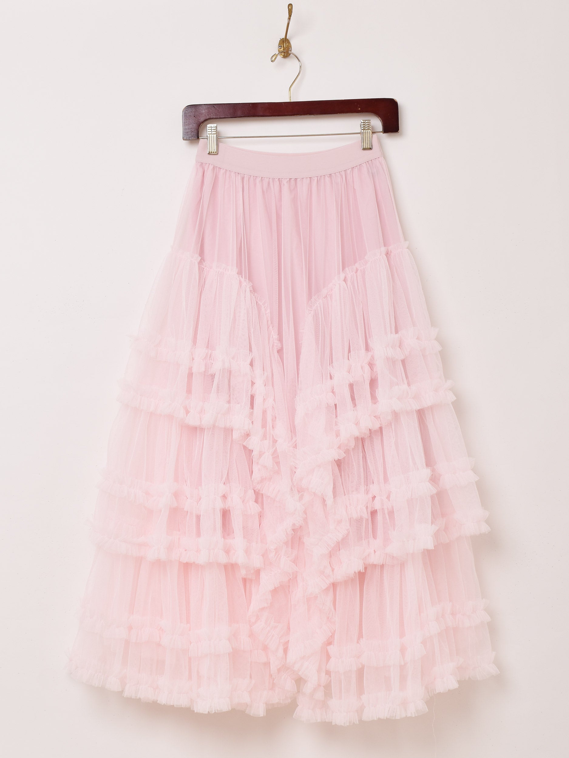 【7色展開】Meridian チュール ボリューム フリル スカート – 古着屋Top of the Hillのネット通販サイト